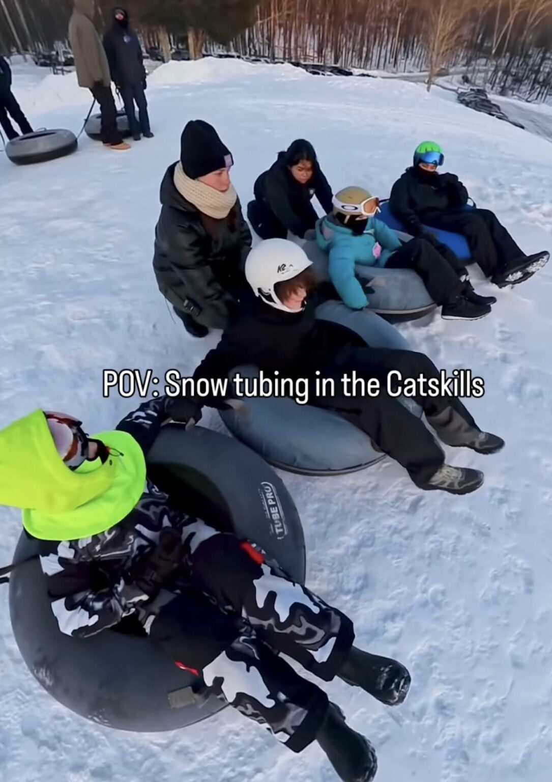 Snow Tubing at Villa Roma Resort - Sullivan Catskills